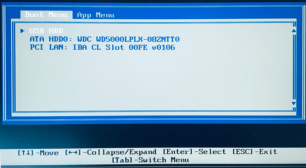 Booting ThinC-COMPUTE